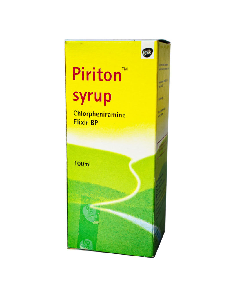 PIRITON SYRUP 100ML - Garnet Pharmacy
